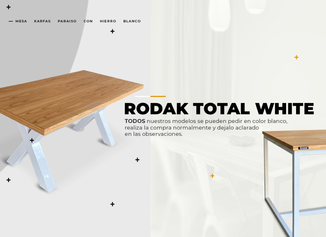 Rodak Muebles – Muebles en Hierro y Madera